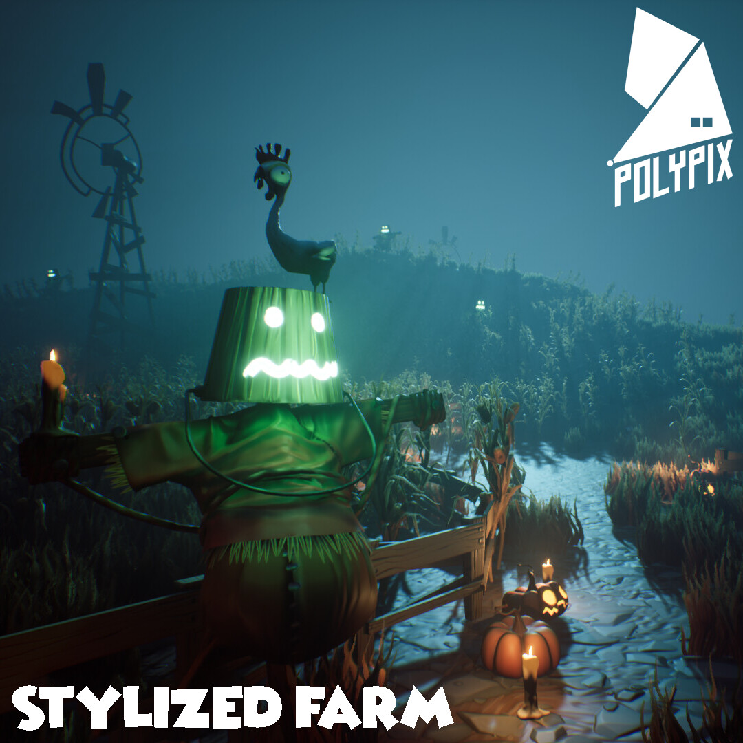 ArtStation - UE Marketplace - Stylized Farm