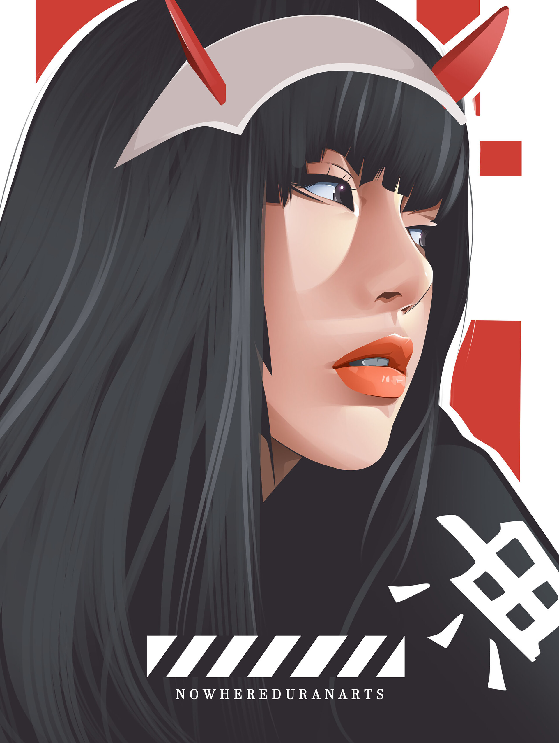 ArtStation - Zero two fanart