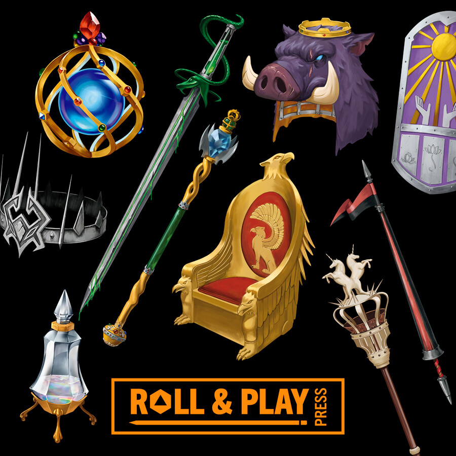 ArtStation - Magic Items