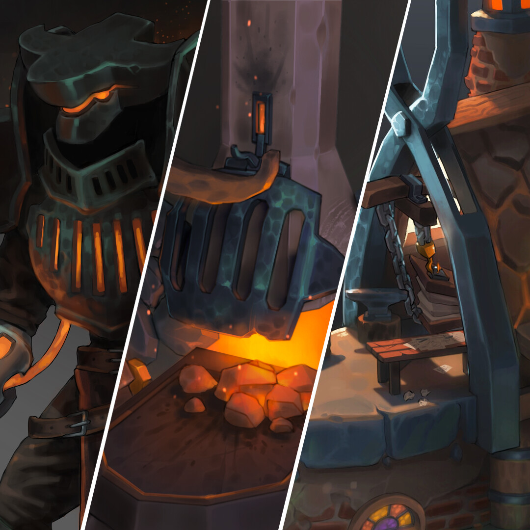 ArtStation - The Blacksmith Project