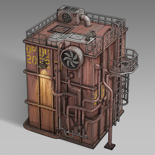ArtStation - Industrial // Prop Designs