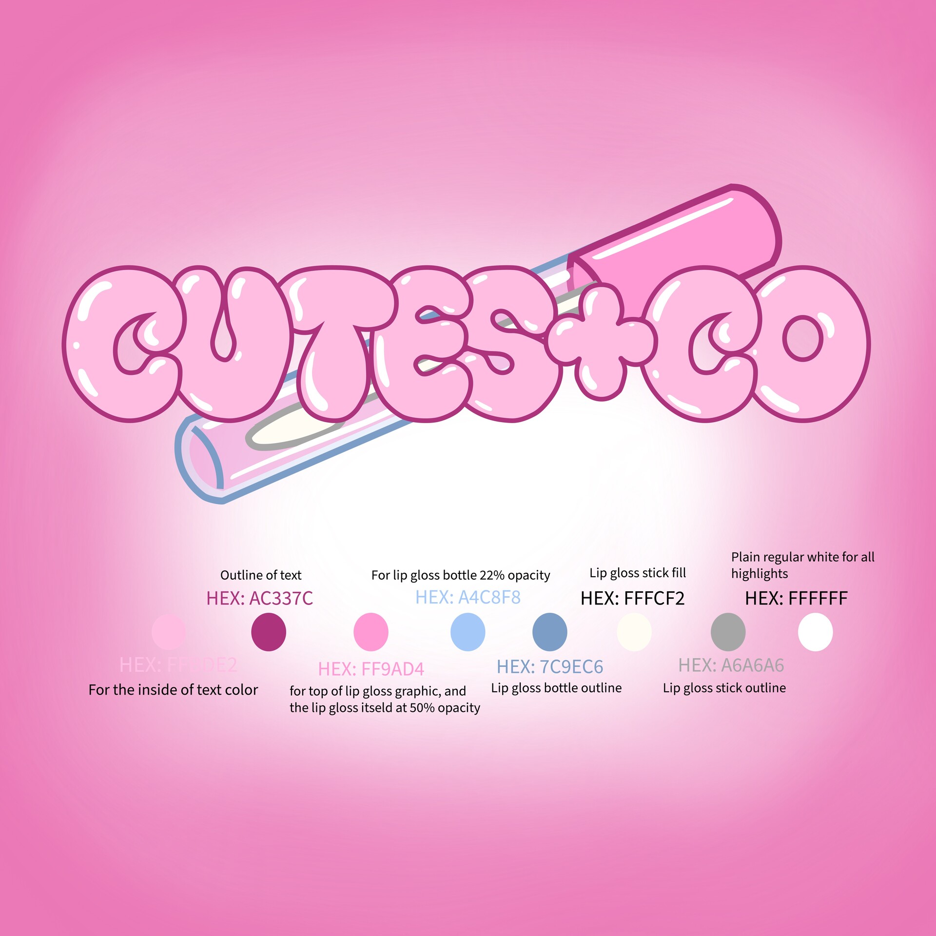 ArtStation - Cutes + Co Branding/ Graphic Design