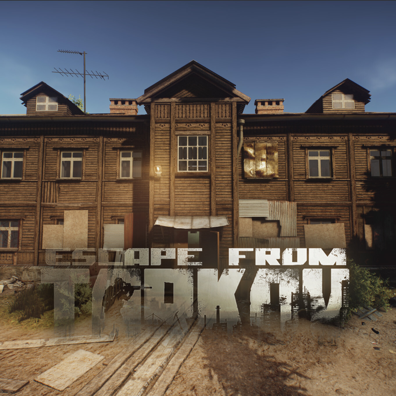 ArtStation - Escape From Tarkov - old dorms at Lighthouse map