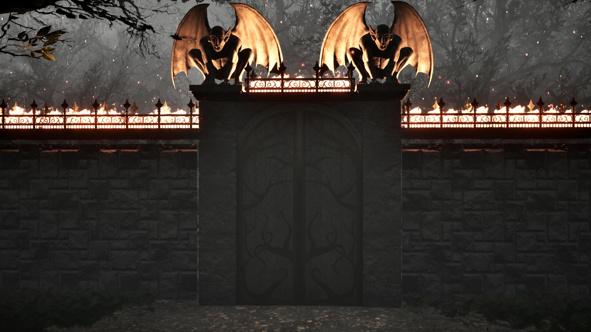 ArtStation - Haunted Woodland