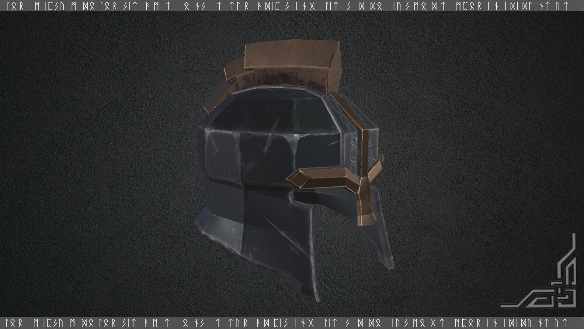 ArtStation - Dwarf Helmet