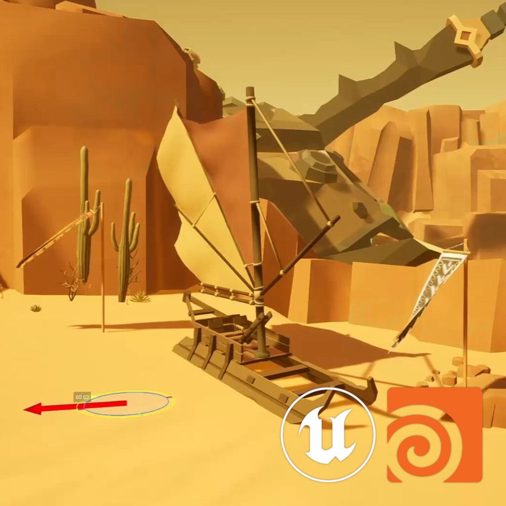 ArtStation - VFX: 'Flag & Sail'