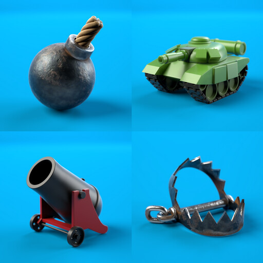 ArtStation - Random 3D models
