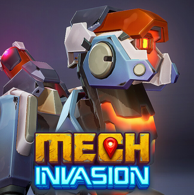 ArtStation - MECH INVASION - Mech model FAST_Com 93P