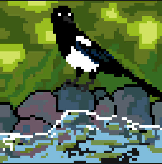 ArtStation - Happy Magpie