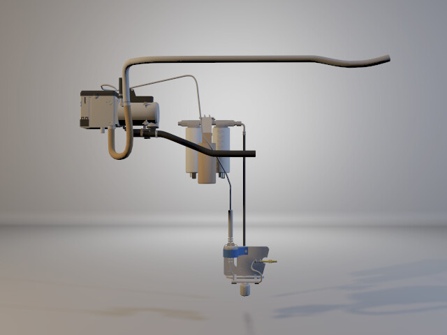 ArtStation - TAPV Engine Fuel System Interior