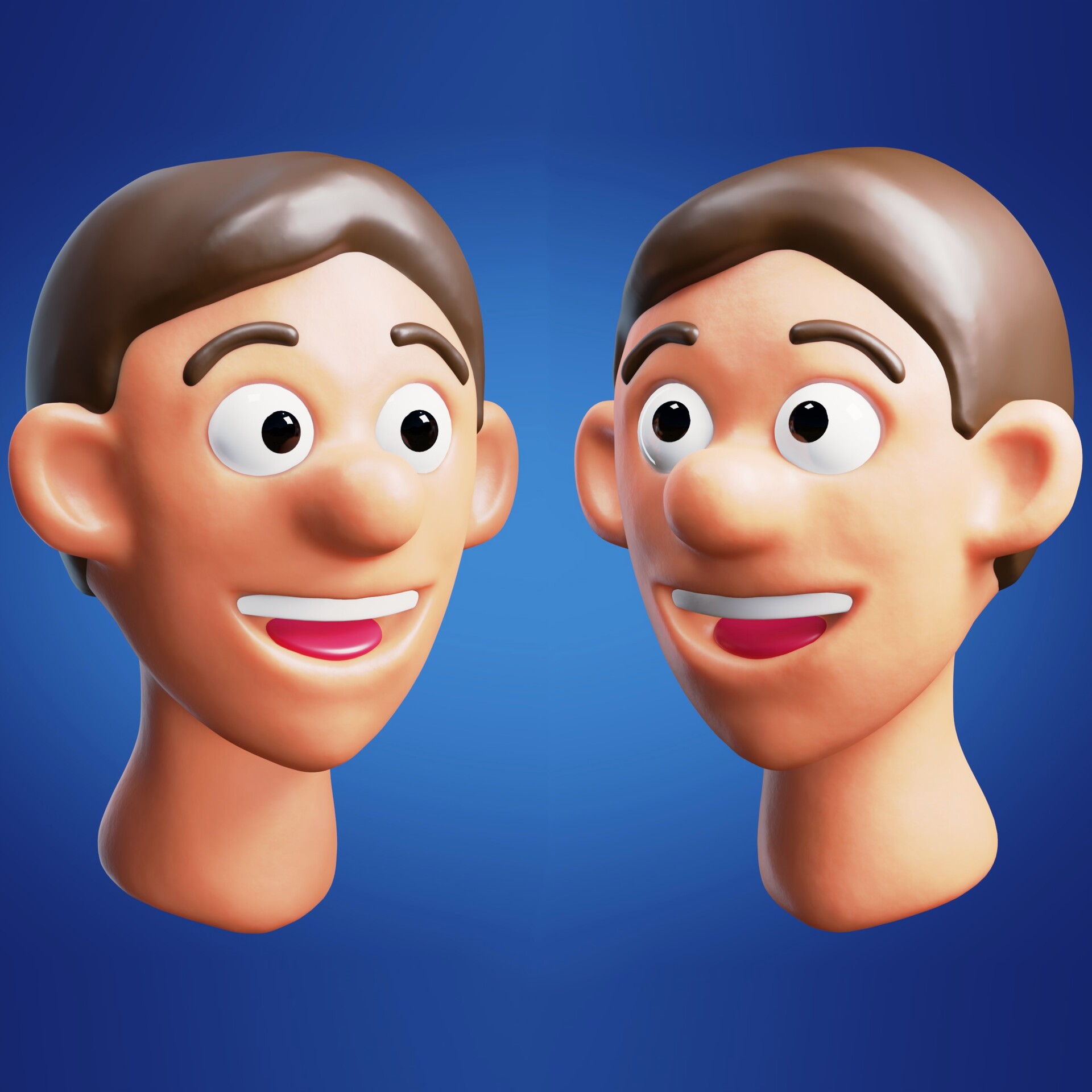 ArtStation - Easy Beginner Sculpting Tutorial - Stylized Character Face ...