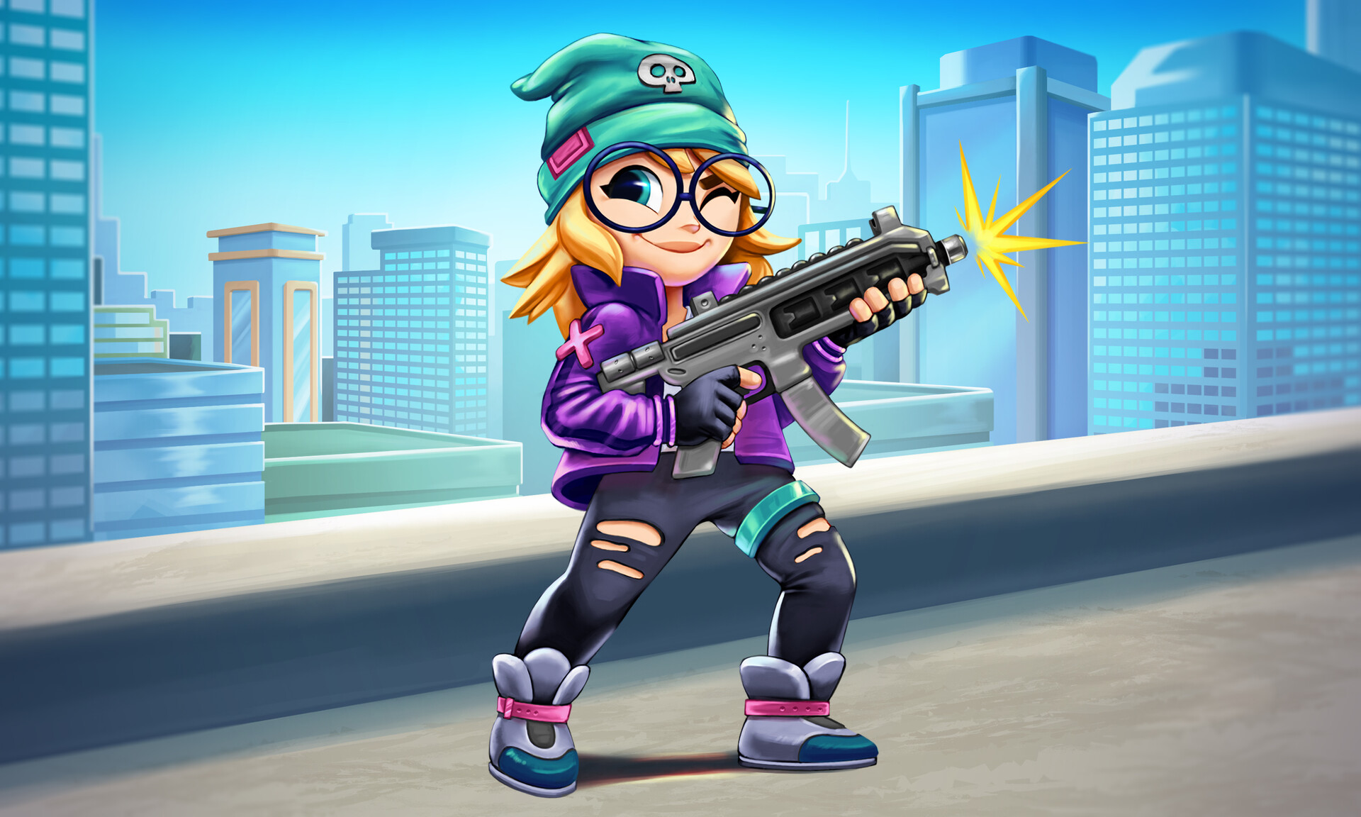 ArtStation - Stylized Splash Art