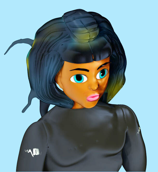 ArtStation - Super Femme Africa