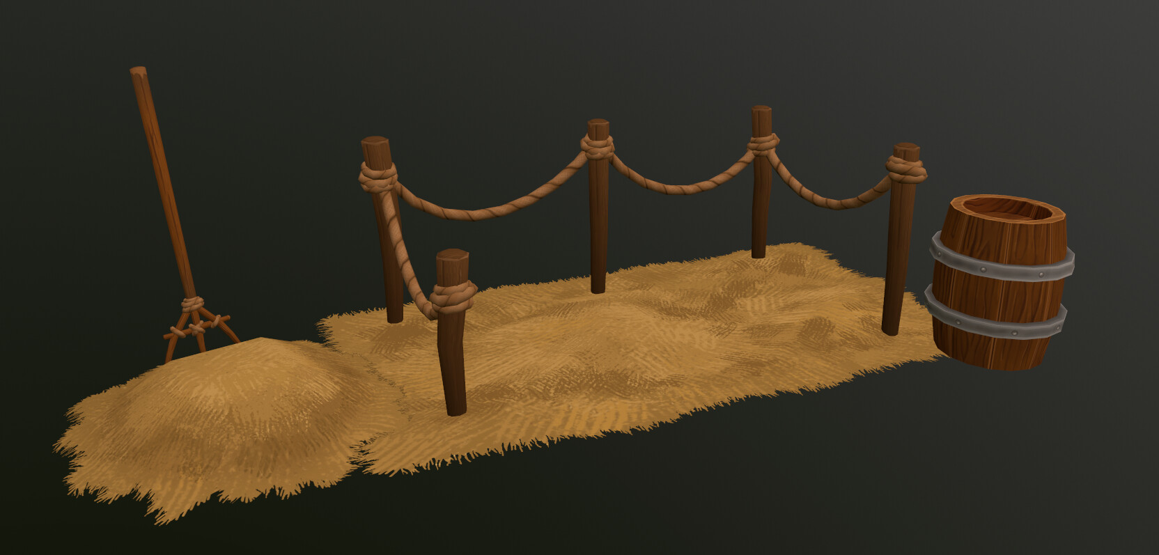 ArtStation - Hay Scene