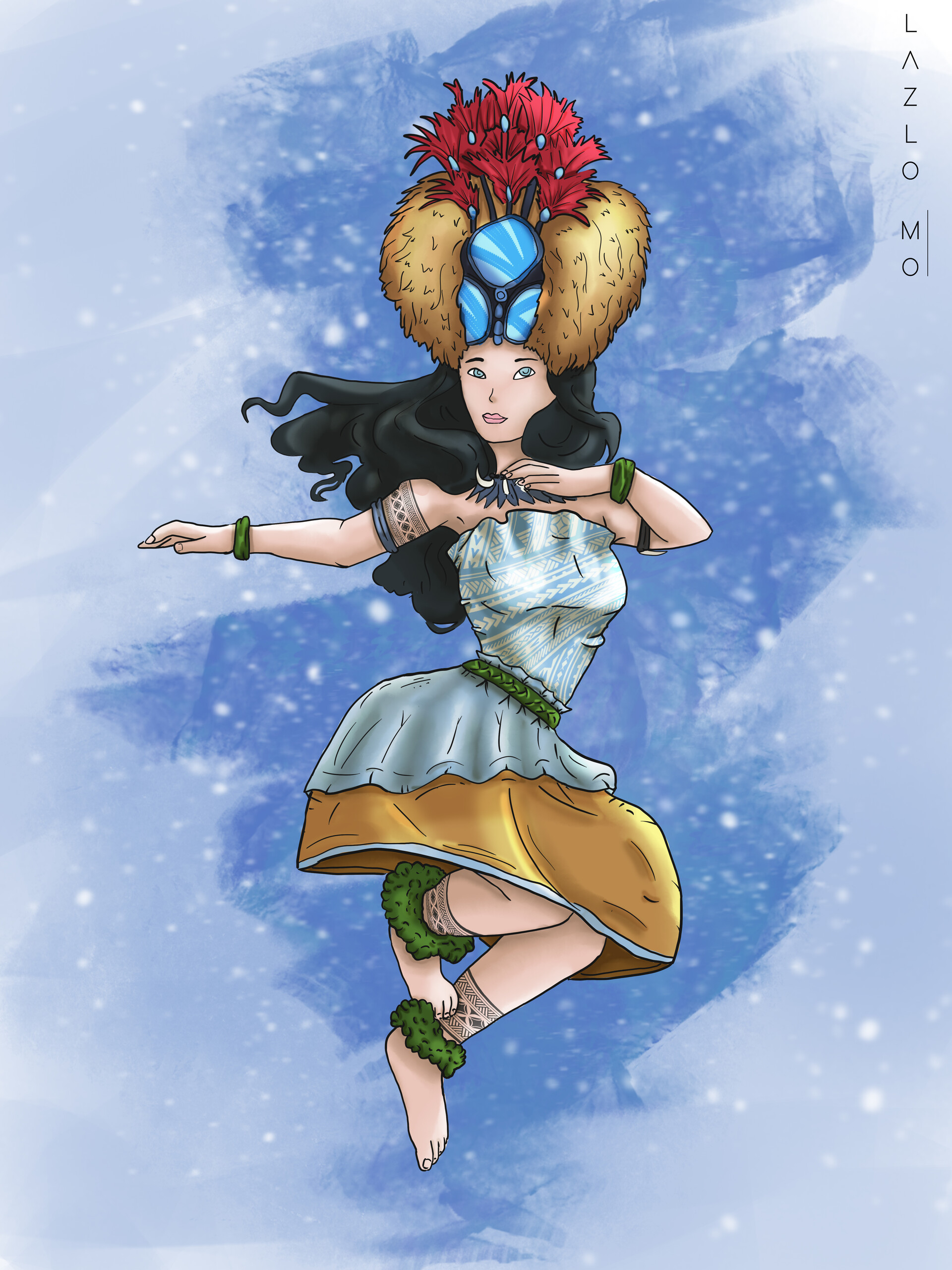 ArtStation - Samoan Girl