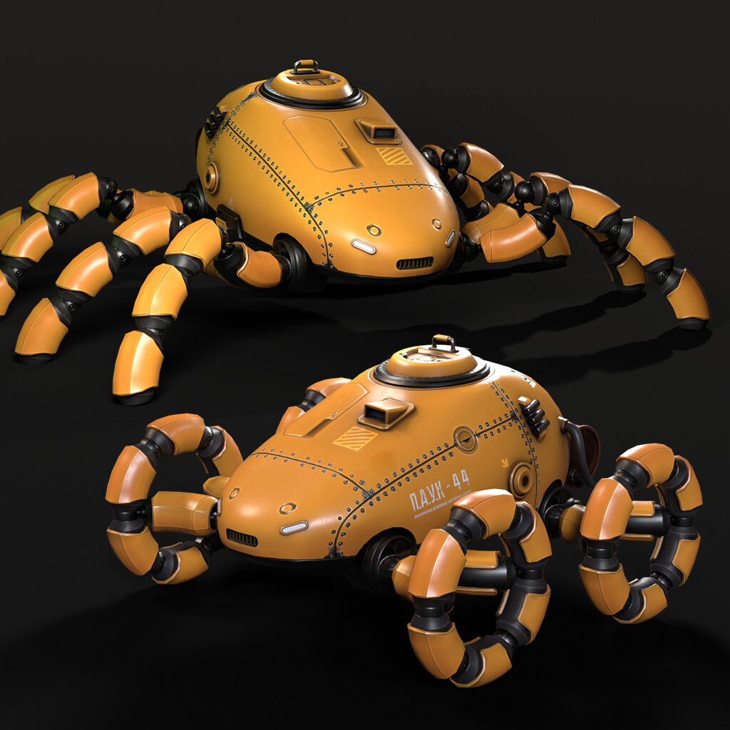 ArtStation - SpiderCar