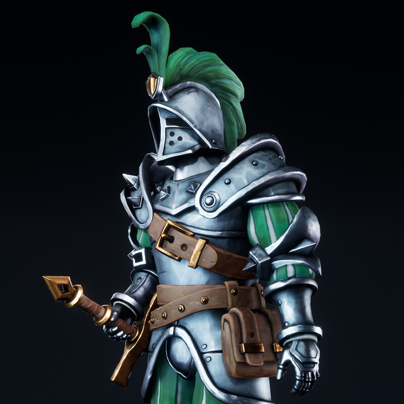 ArtStation - Stylized Knight