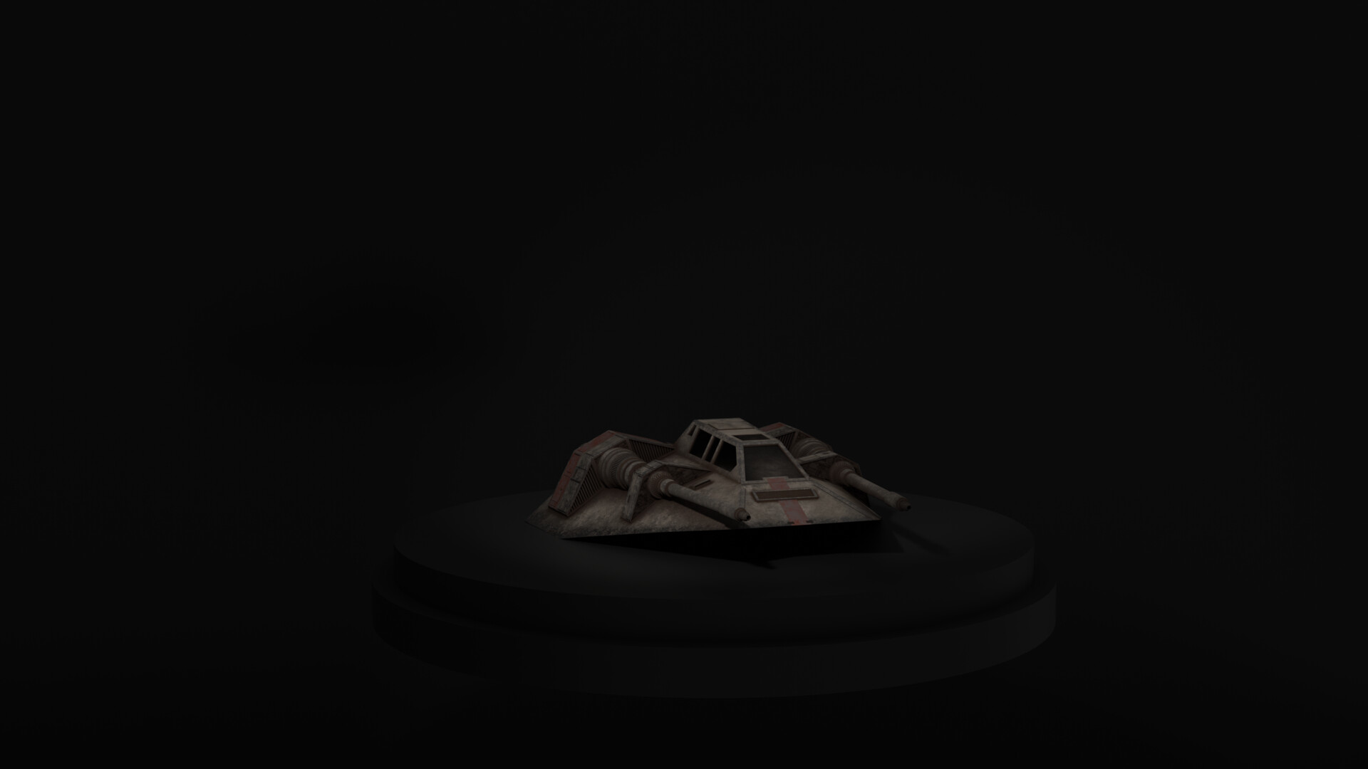 ArtStation - T-47 Snowspeeder model