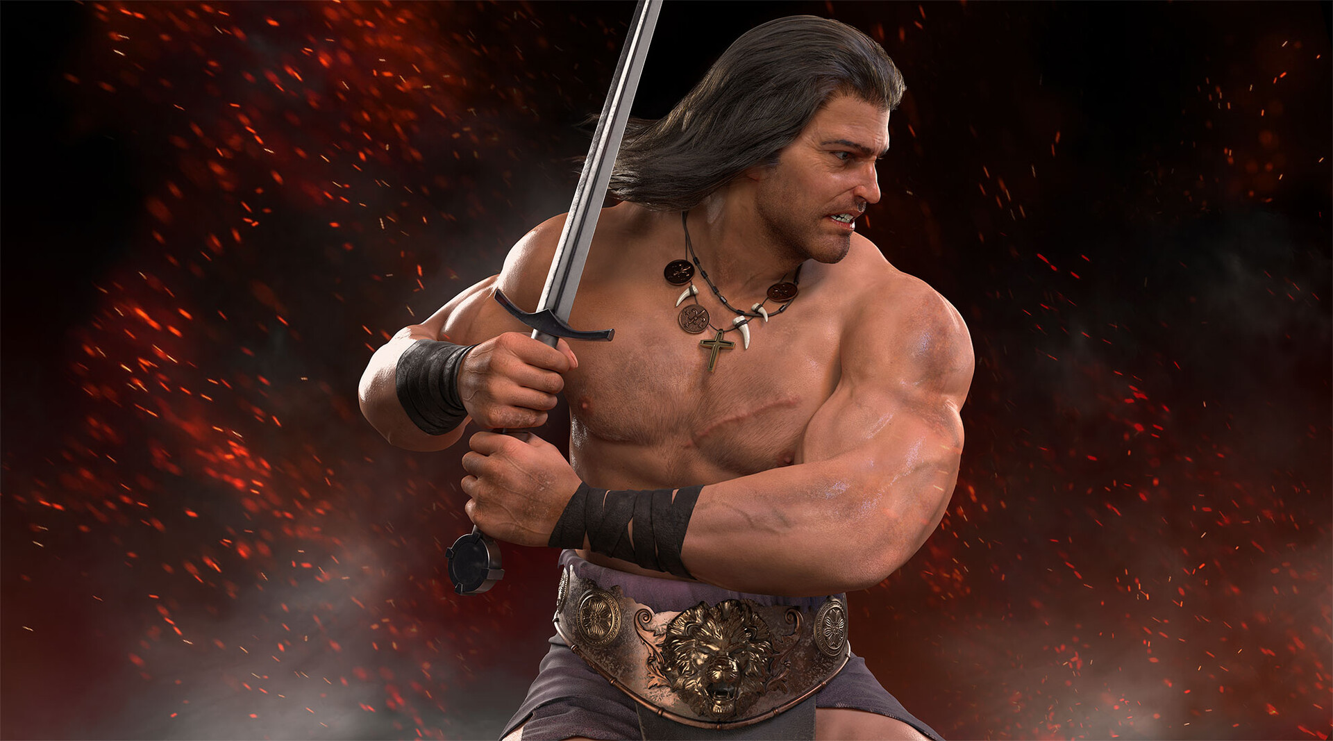 ArtStation - Conan the barbarian