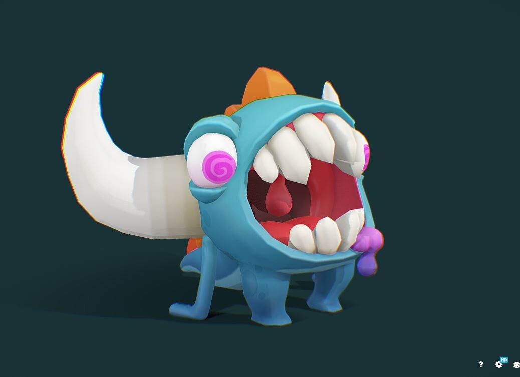 ArtStation - Le Chomp Monster Design