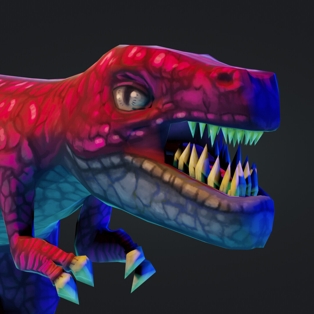 ArtStation - Tyrannical Chomp Chomp Chan