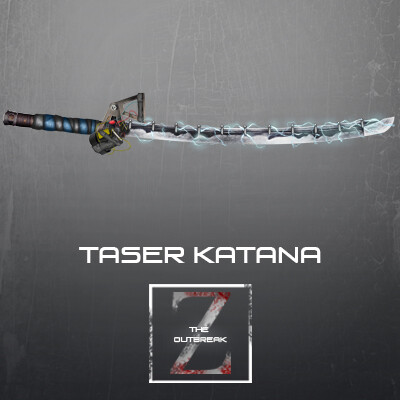 ArtStation - Takeda's Taser Katana