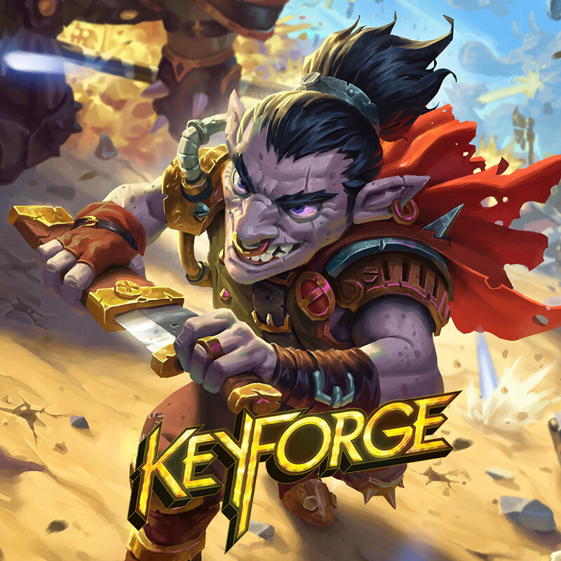 ArtStation - Keyforge - Goblin Token