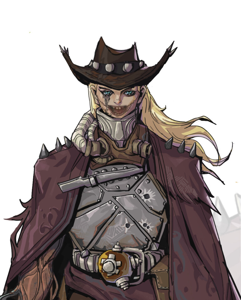 ArtStation - Apocalyptic cowboy