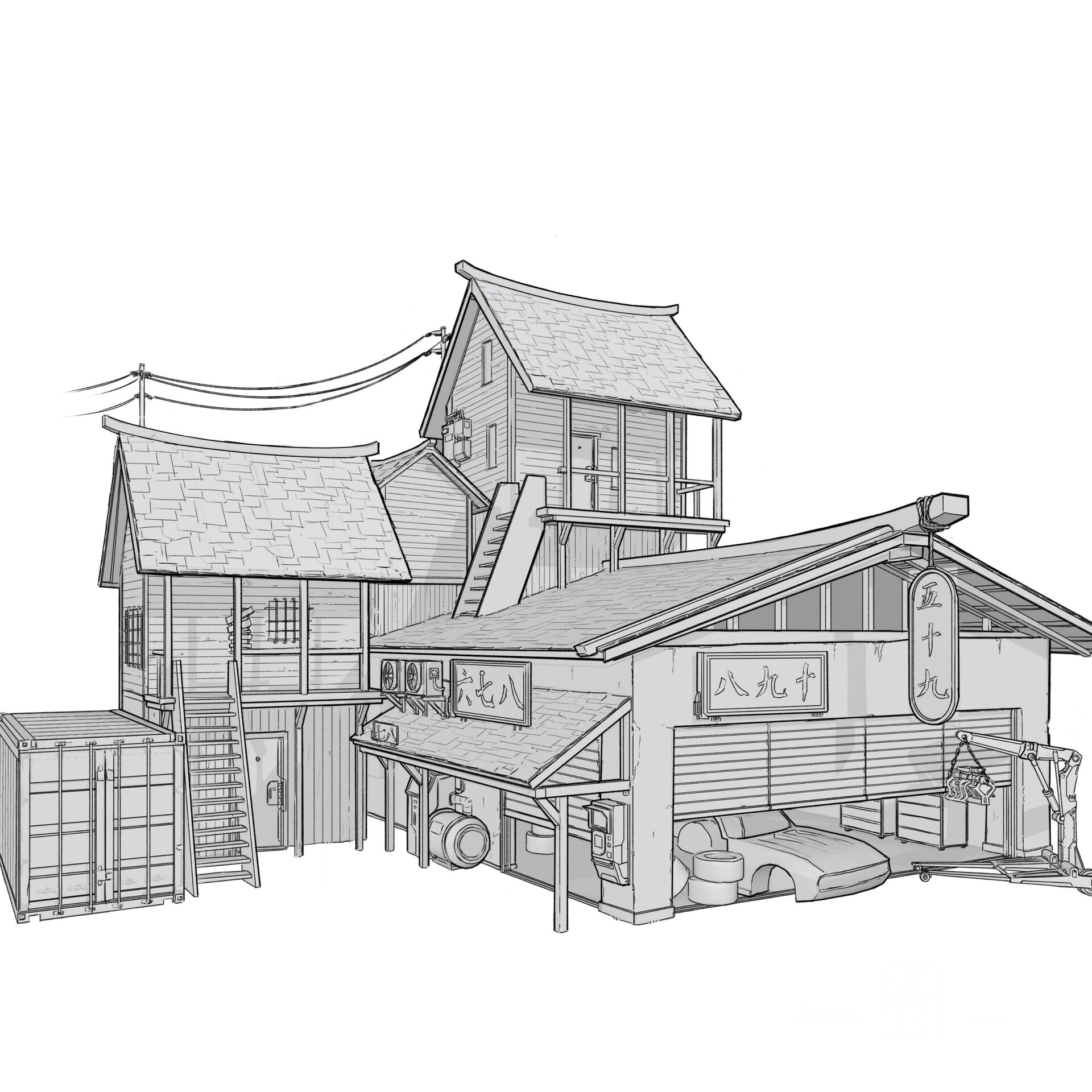 ArtStation - Repair Shop