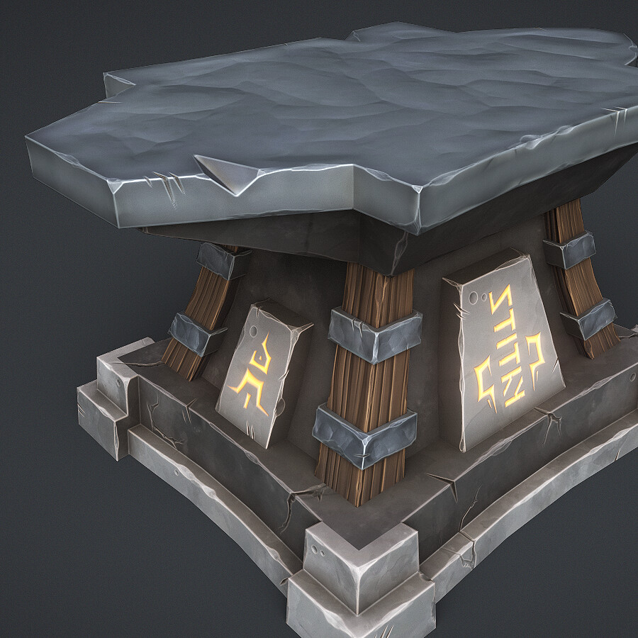 Trystin Rosenberger - Stylized Dwarven Anvil