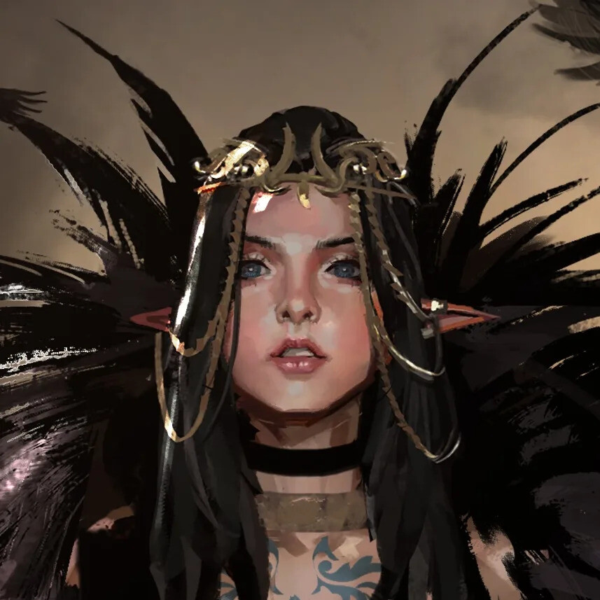 ArtStation - black witch