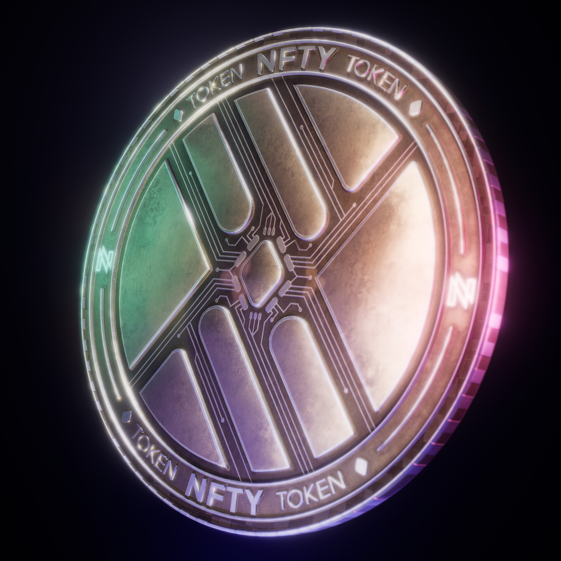 ArtStation - NFTY Token Coin