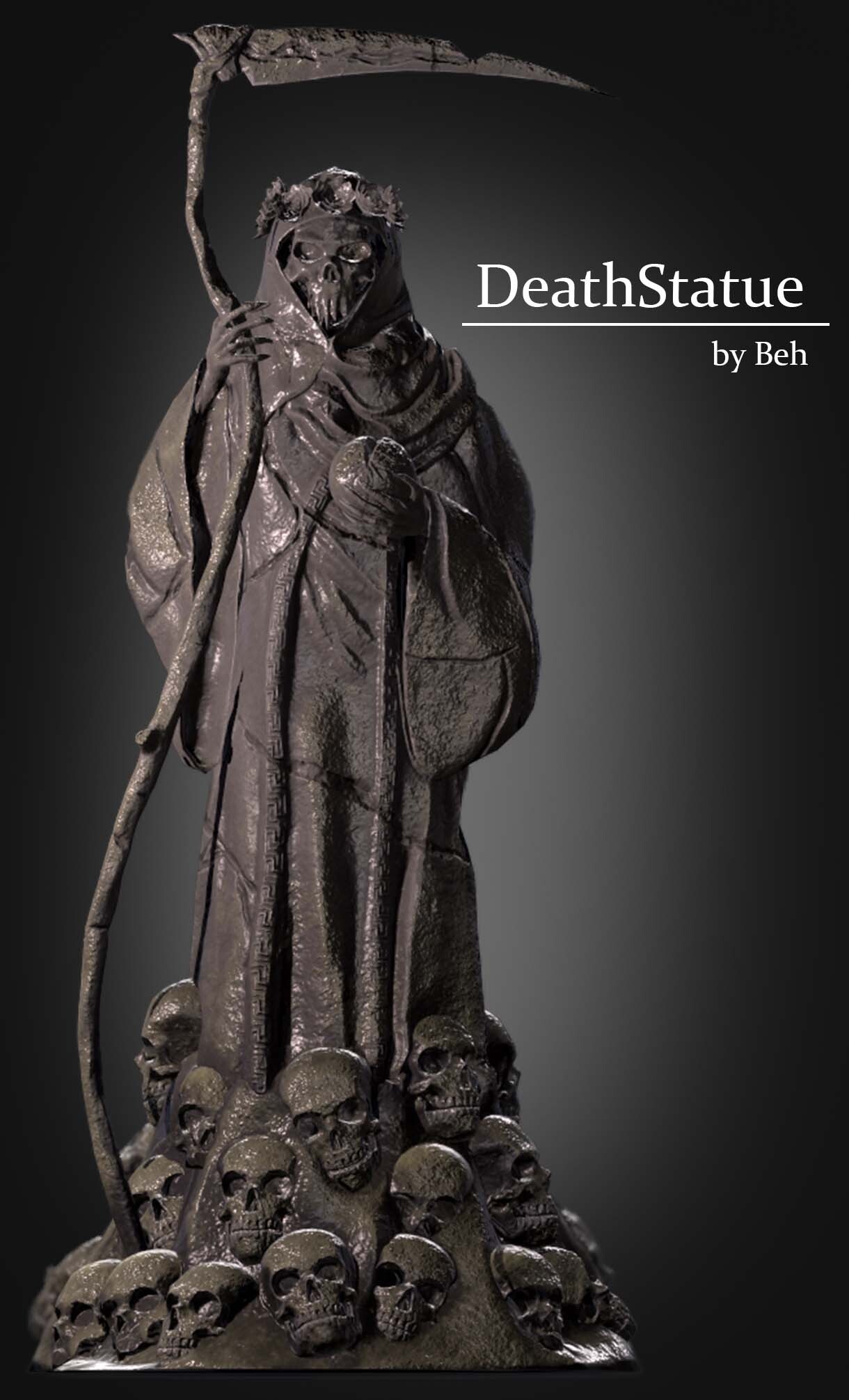 ArtStation - DeathStatue