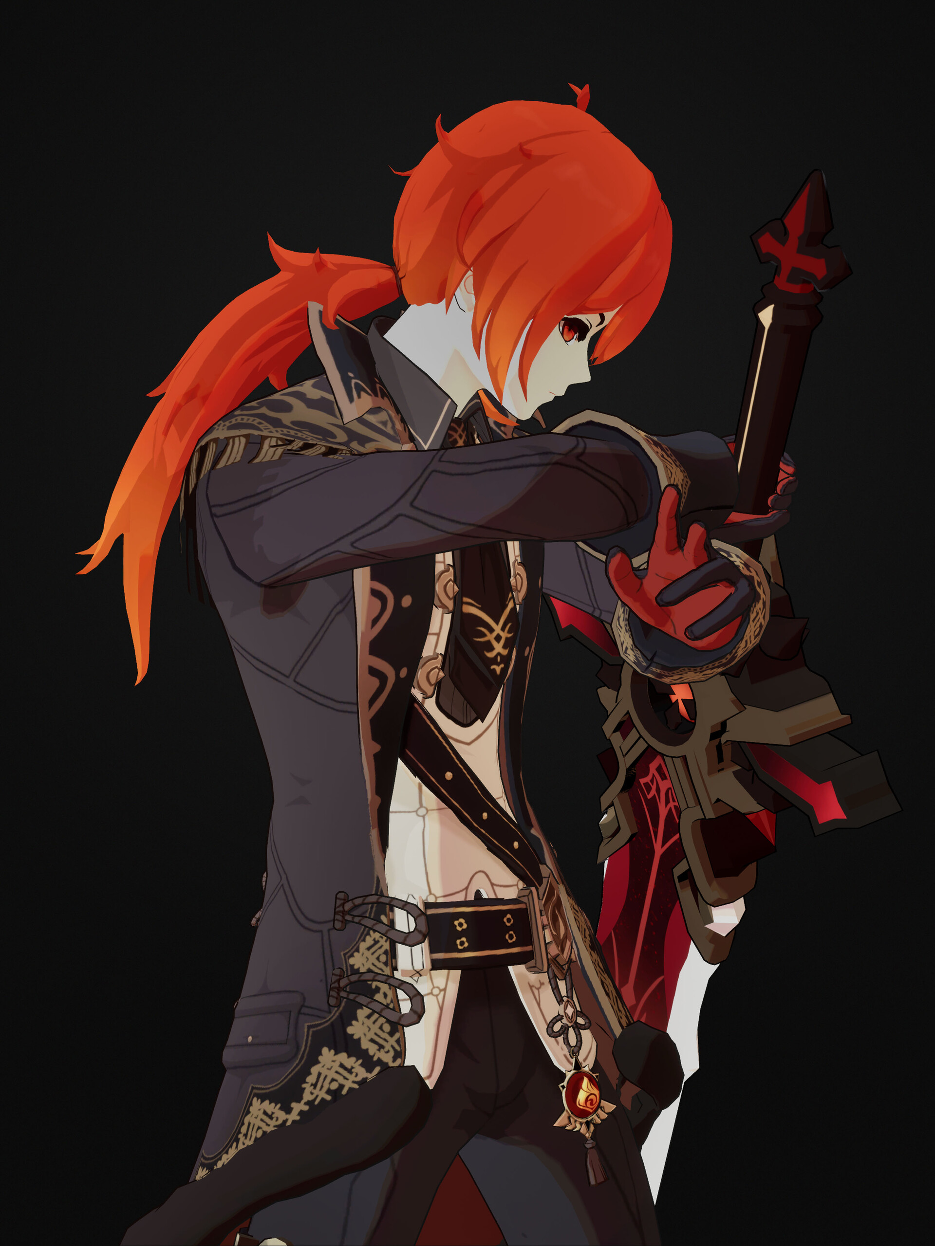ArtStation - Diluc from Genshin Impact
