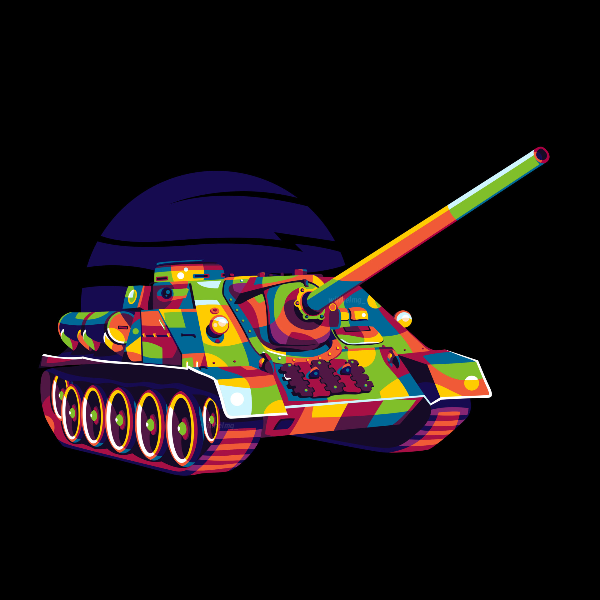 ArtStation - SU-100 Tank