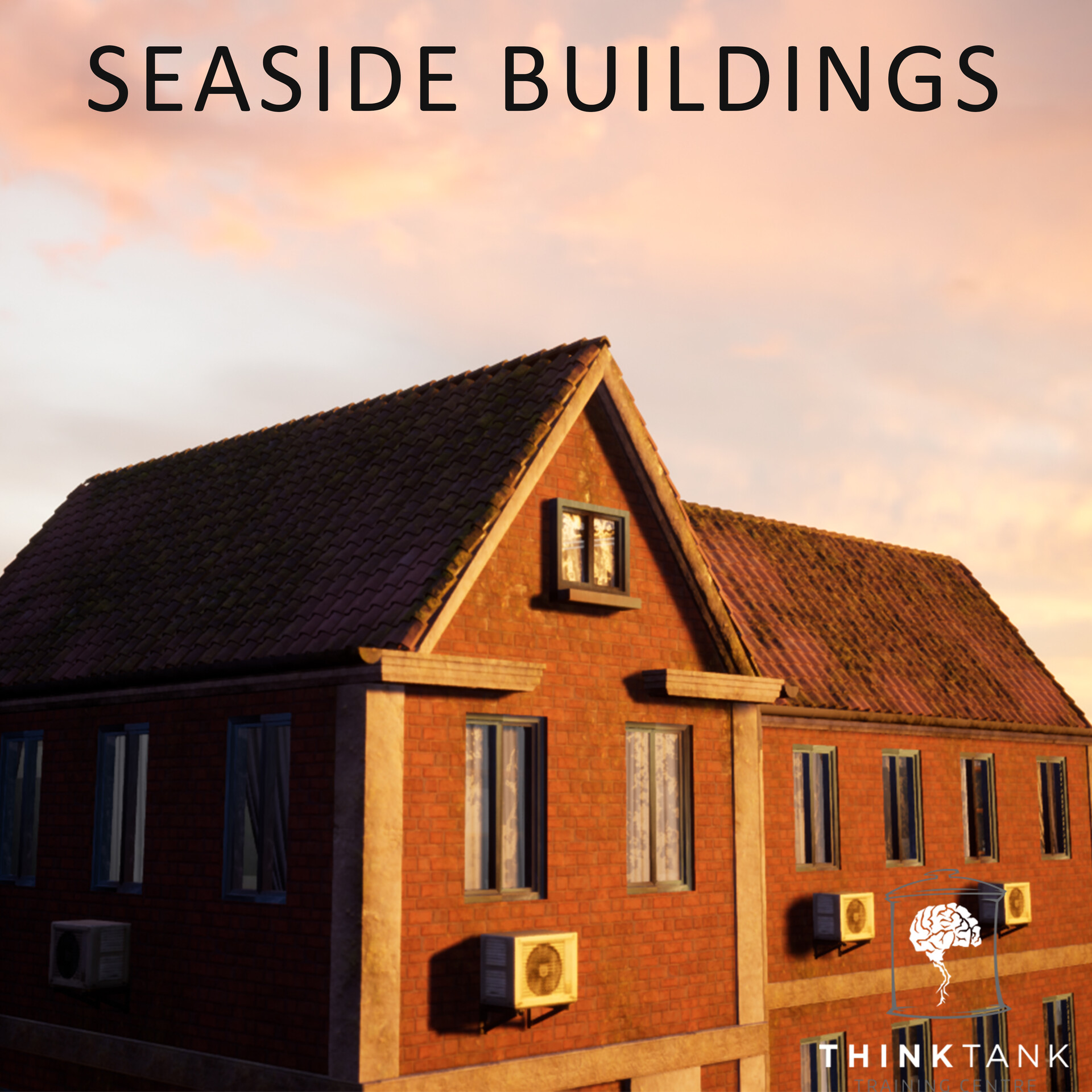 ArtStation - Seaside buildings