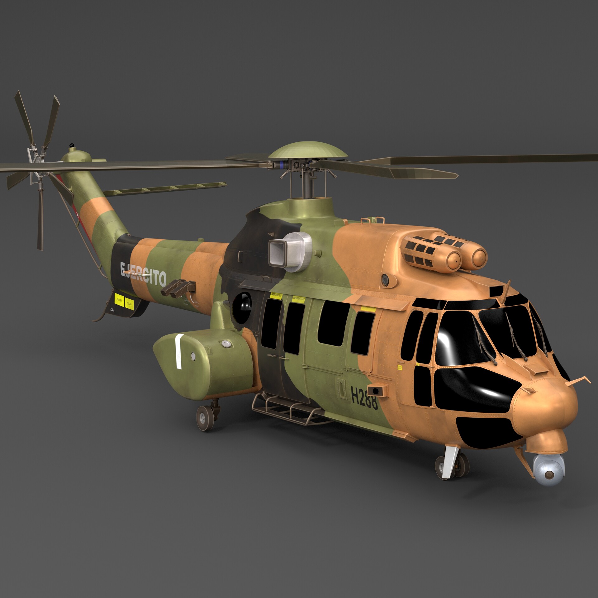 ArtStation - Helicopter -H288