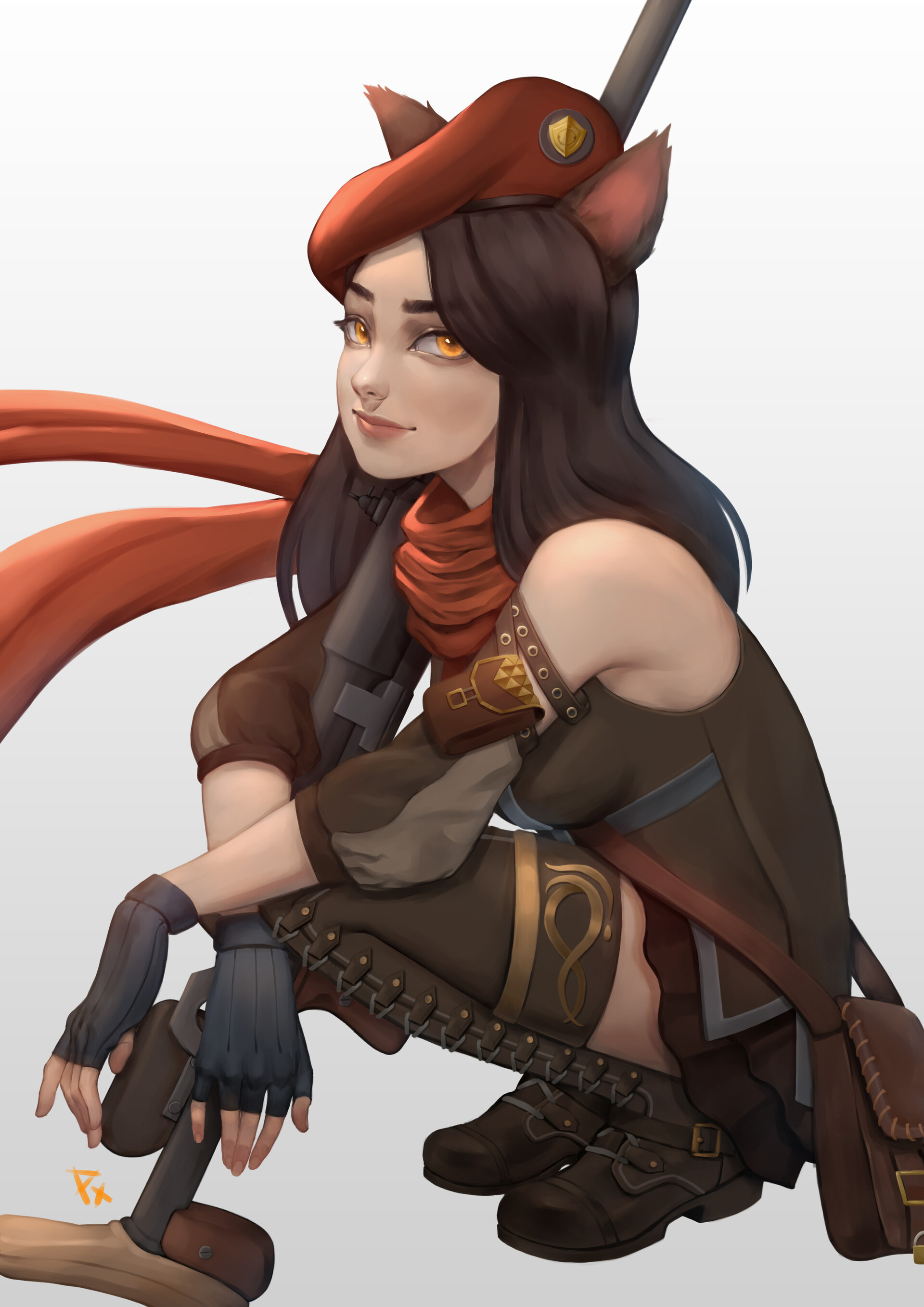 ArtStation - Freya - OC (Commissioned Work)