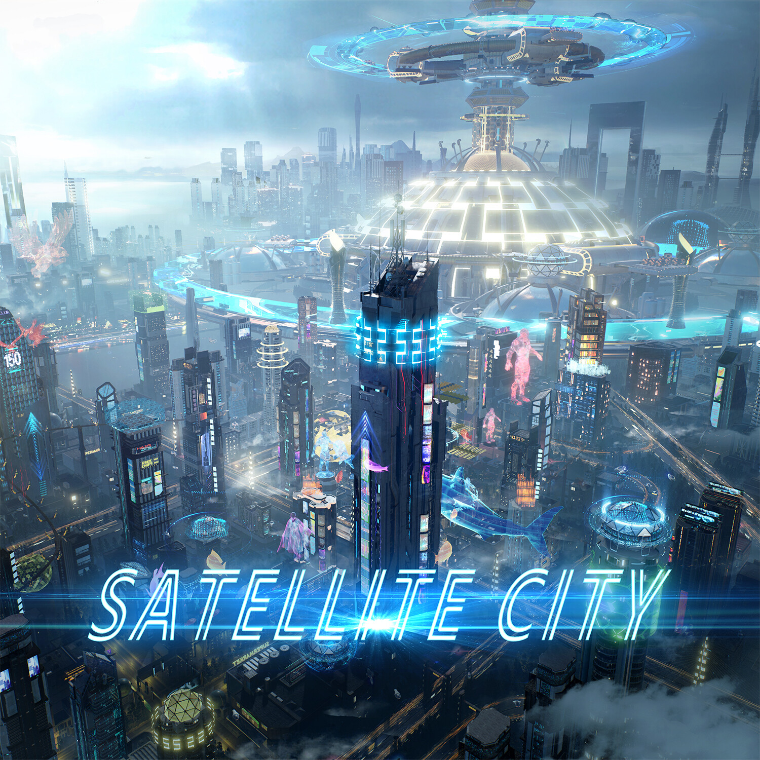 ArtStation - 卫星城Satellite City