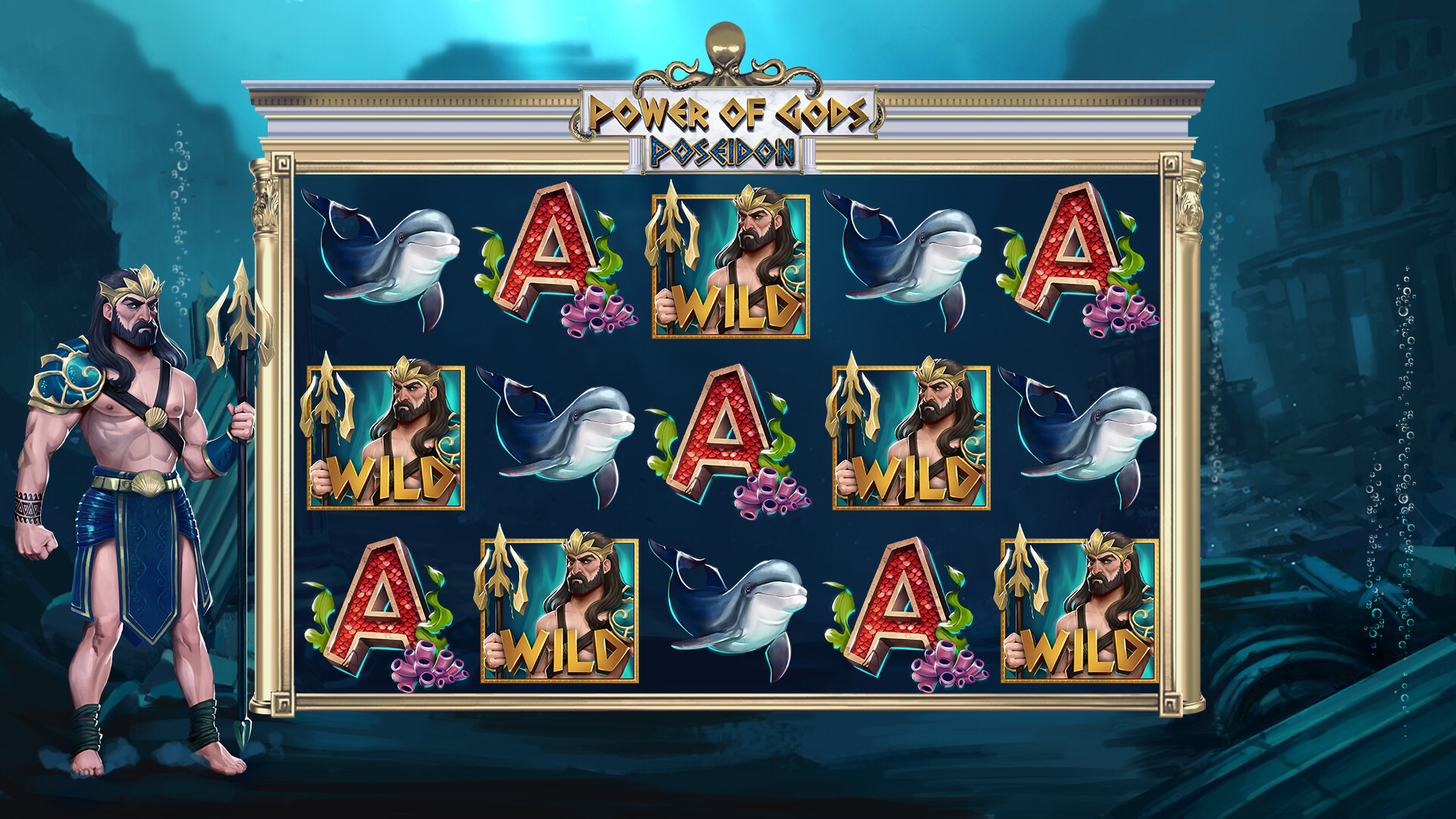 ArtStation - Poseidon slots concepts