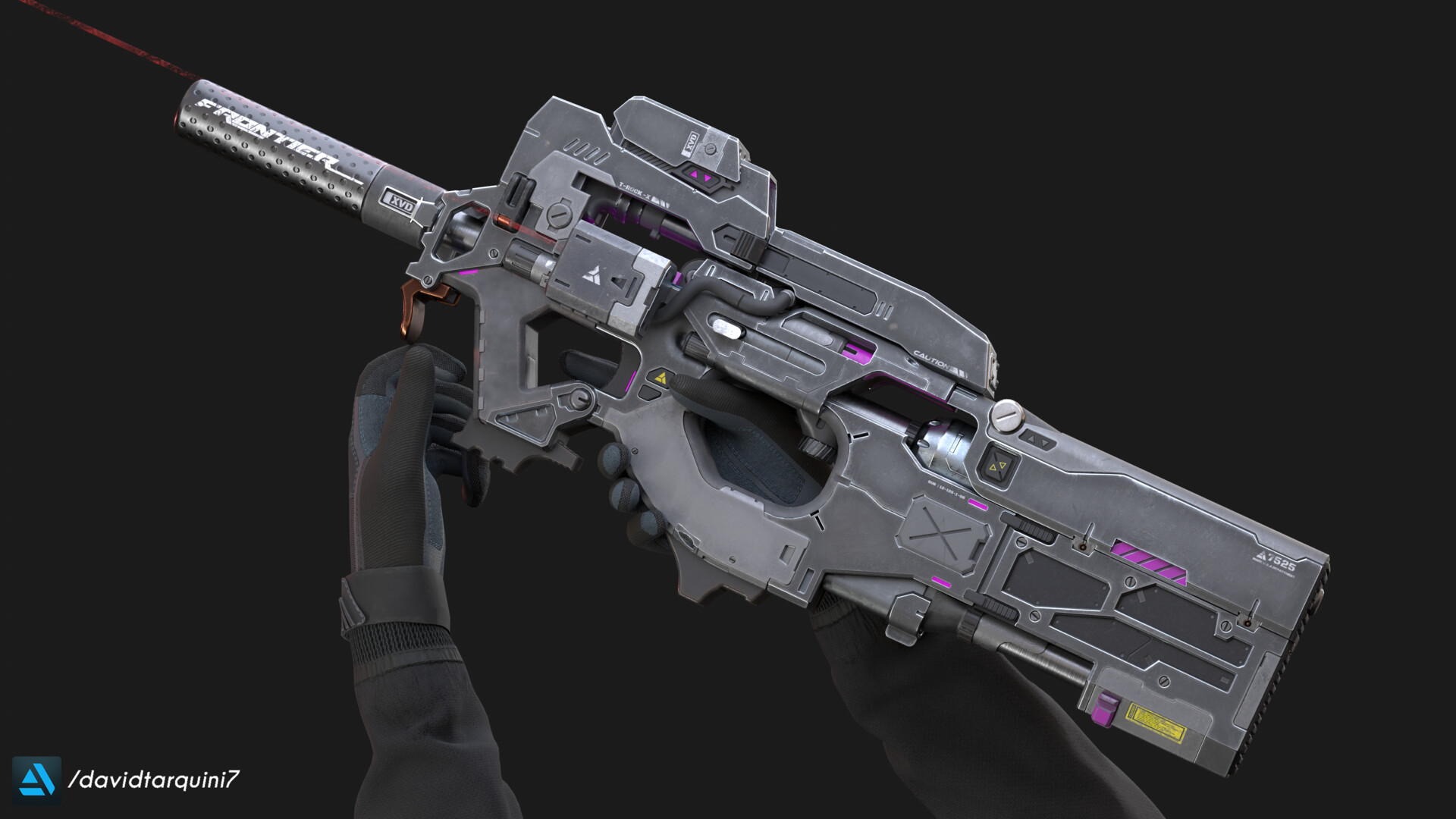 ArtStation - P90 Frontier