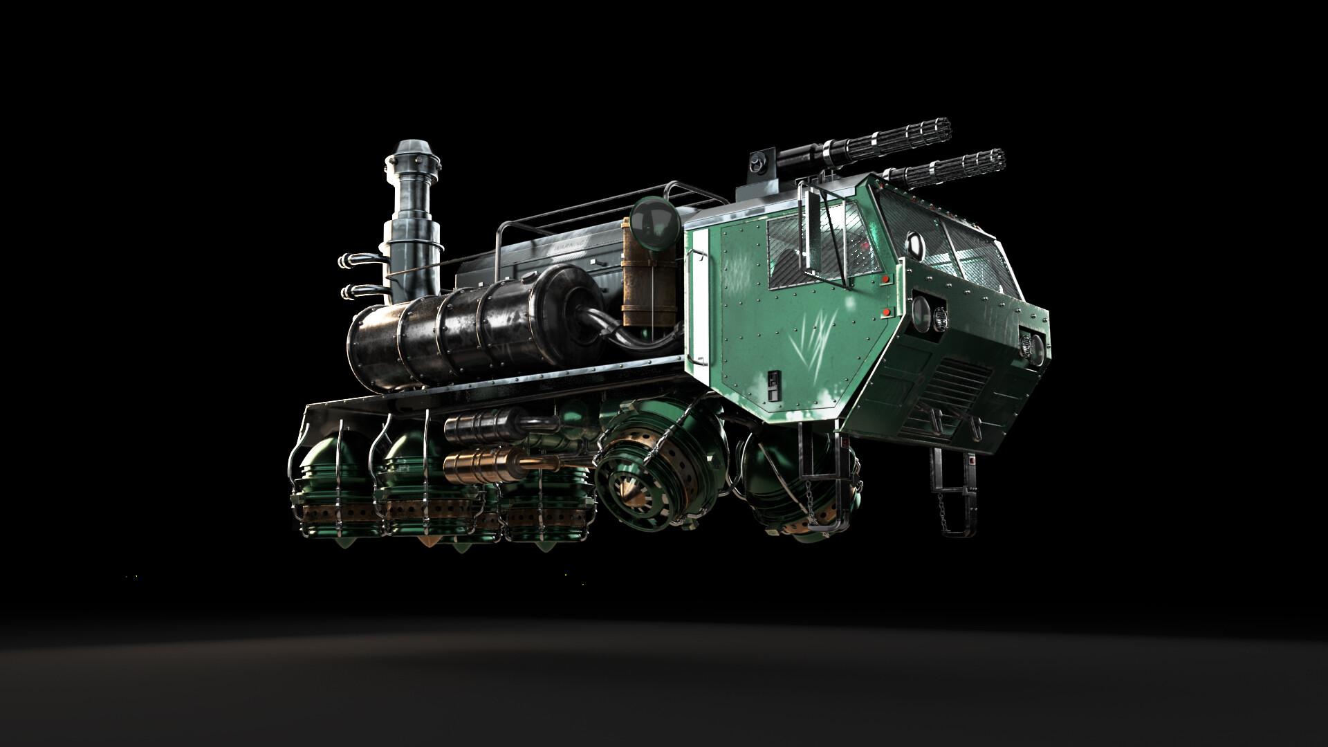 ArtStation - Hover Truck