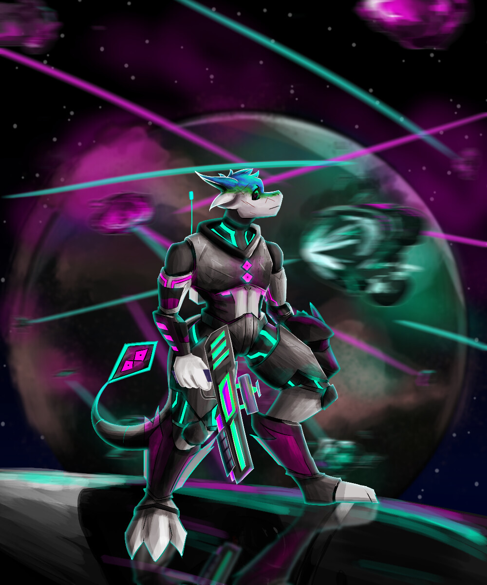 ArtStation - Space Warrior