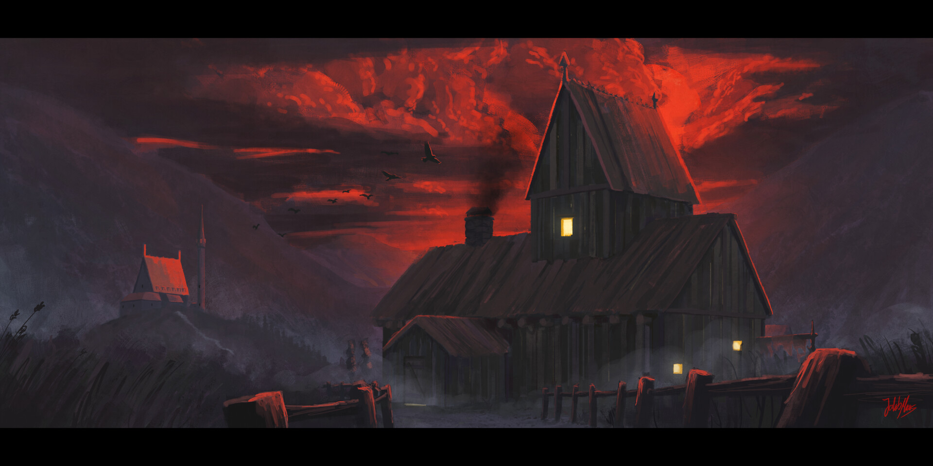 ArtStation - Mistborn Skaa hut (Unofficial)