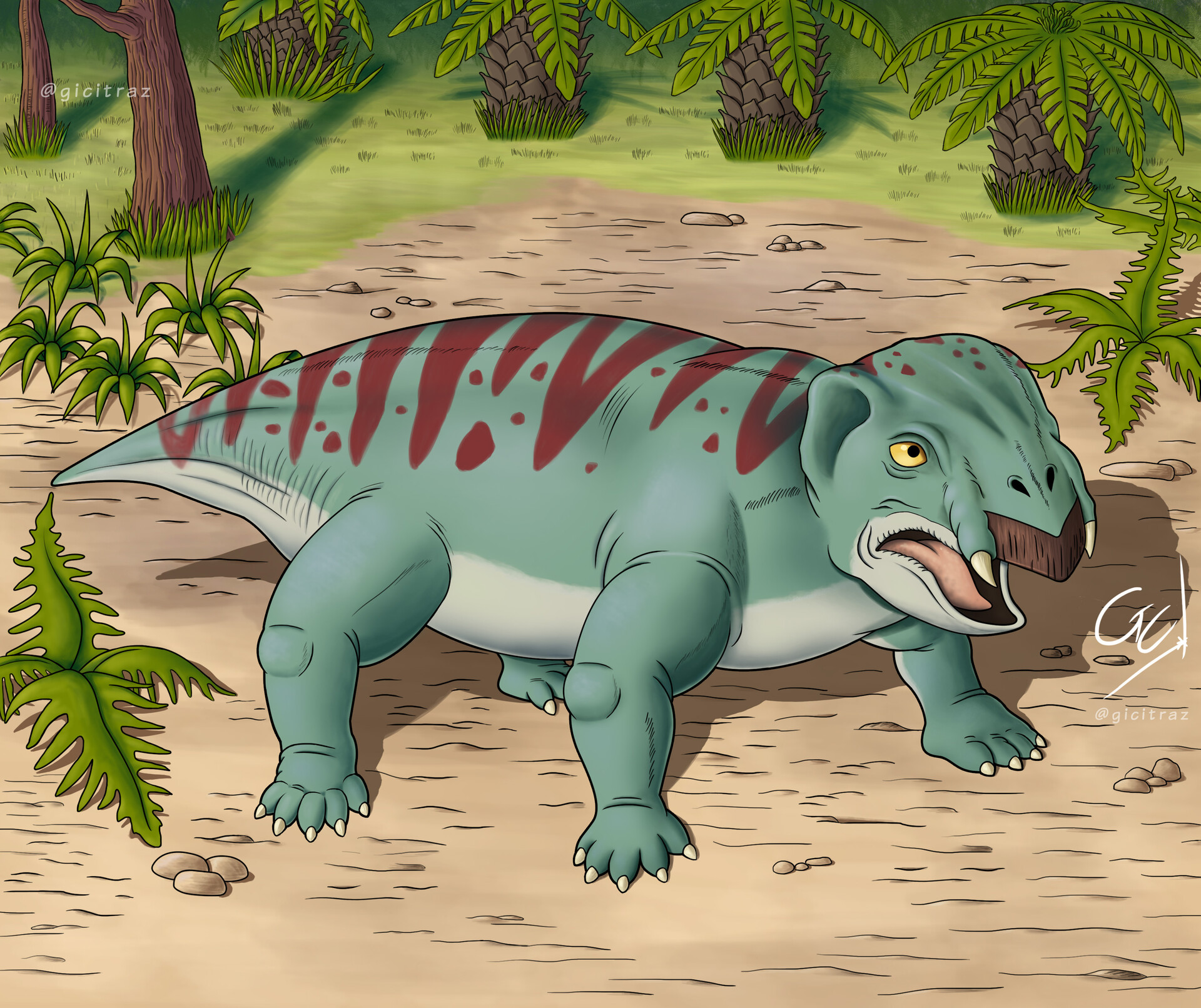 ArtStation - Lystrosaurus