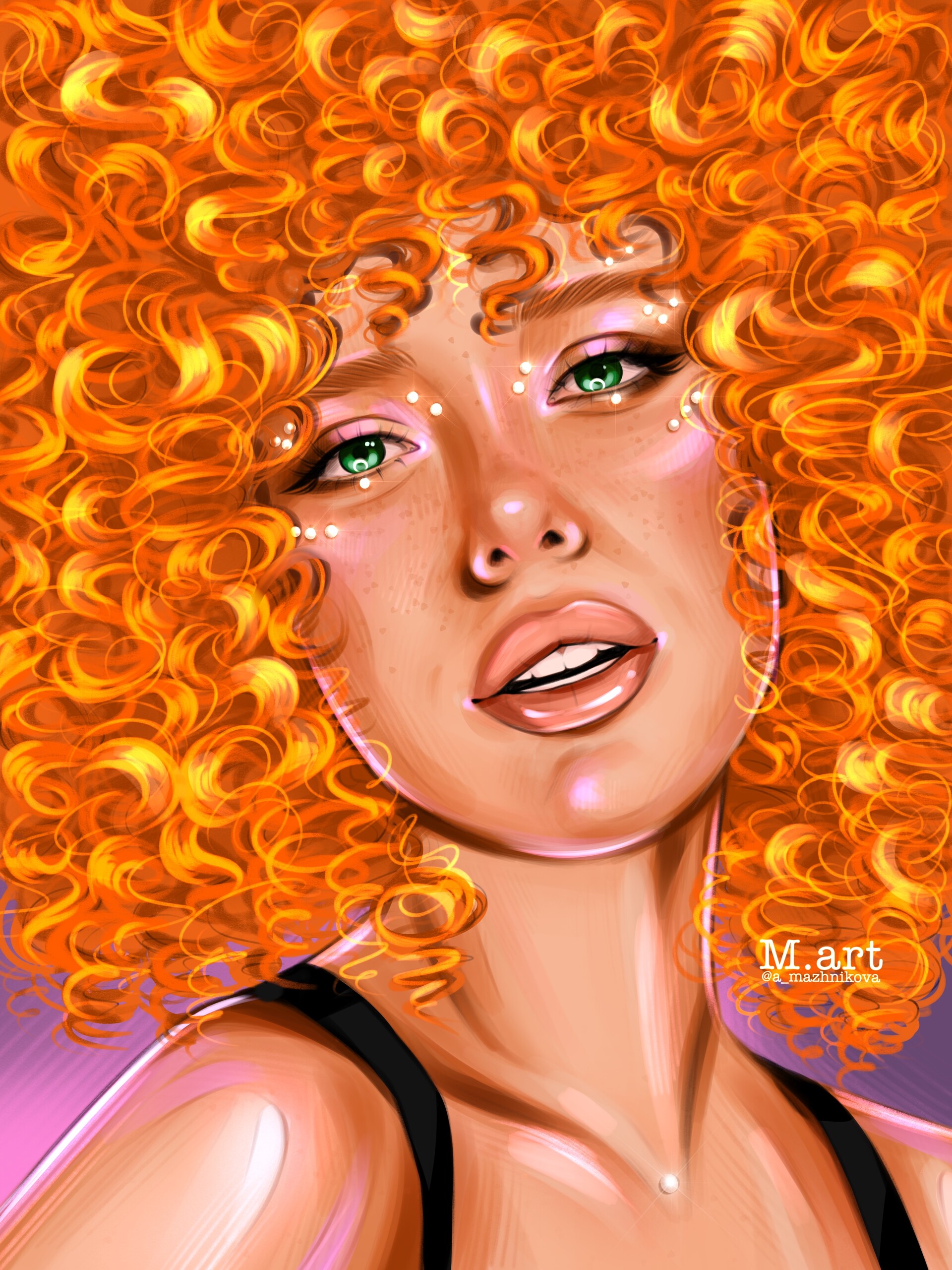 ArtStation - Portrait. Process.