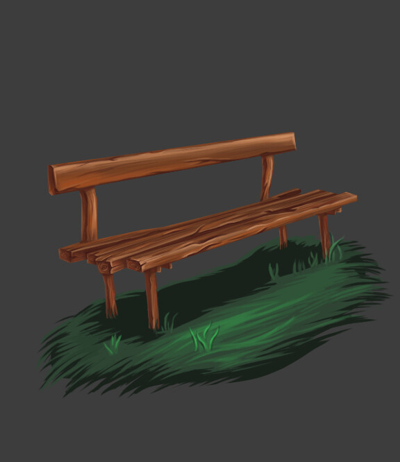ArtStation - bench