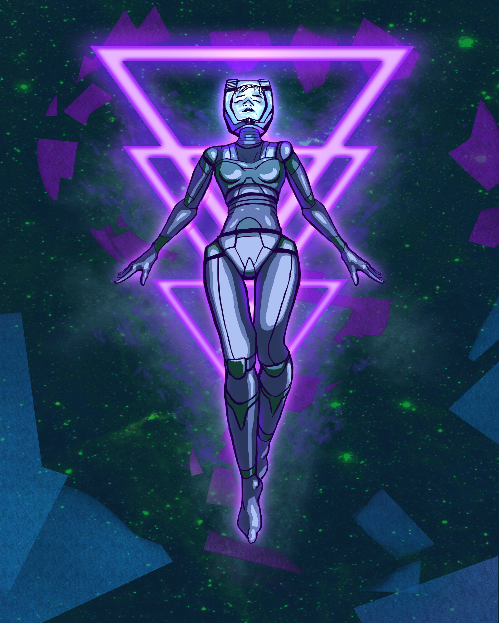 ArtStation - Triangulus Astronaut scifi animation