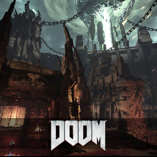 ArtStation - DOOM DLC01 - Unto the Evil