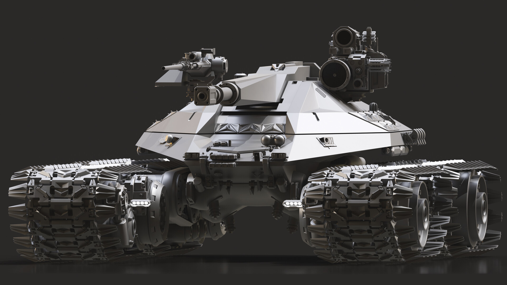 ArtStation - Lunar tank